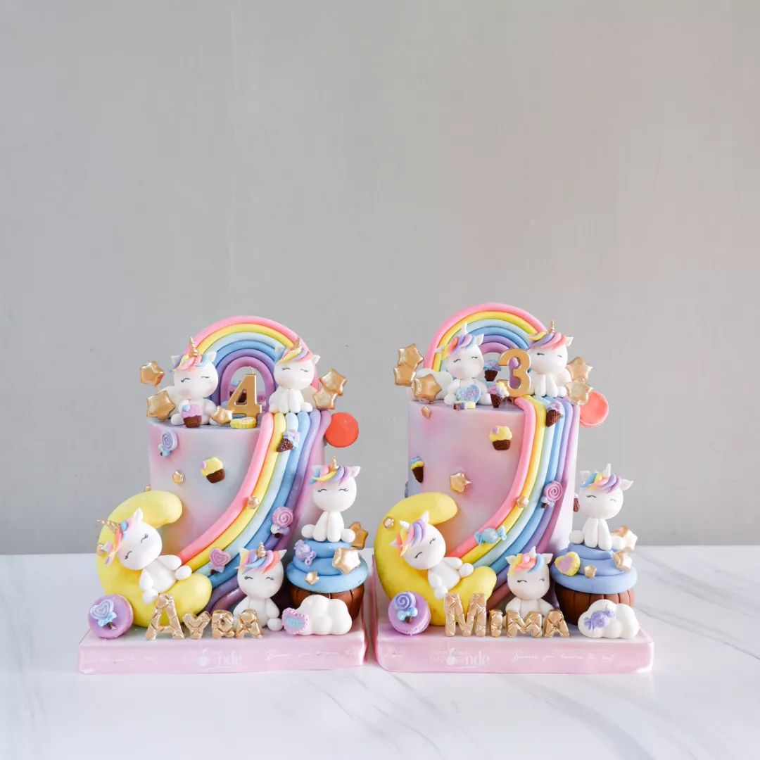 Kue Ulang Tahun Unicorn Kembar - Dapoer Nde
