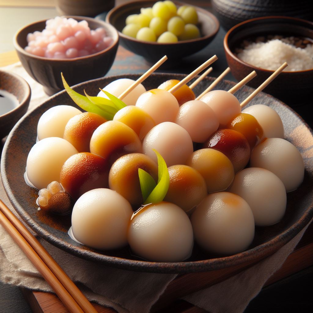 Resep Mitarashi Kushi Dango, Cemilan Kenyal Untuk Keluarga - Dapoer Nde
