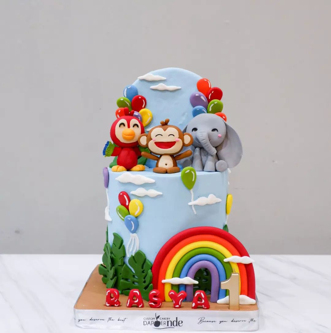 Kue Ulang Tahun Tema Baba Lili Tata - Dapoer Nde